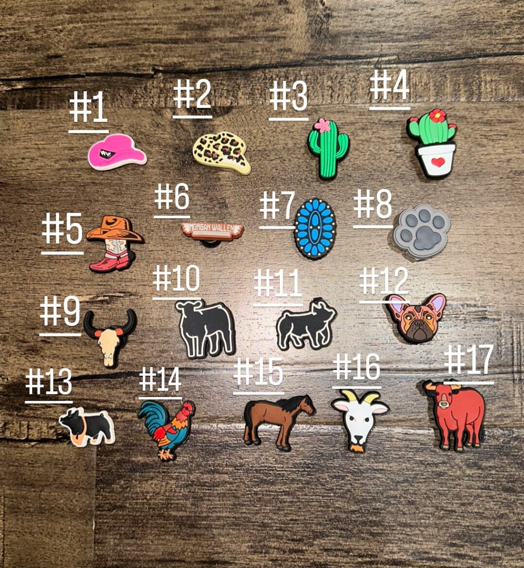 Western/animal Croc Jibbitz - Etsy