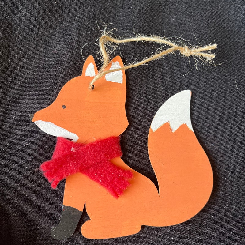 Fox Ornament - Etsy
