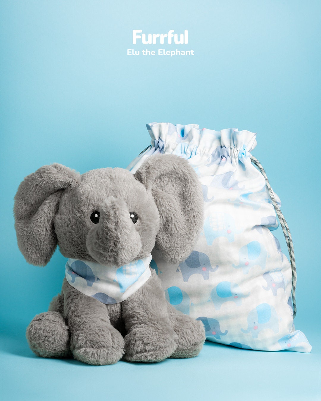 Elephant Stuffed Animal Plush Gift Package, Gift Box, Birthday Gift ...