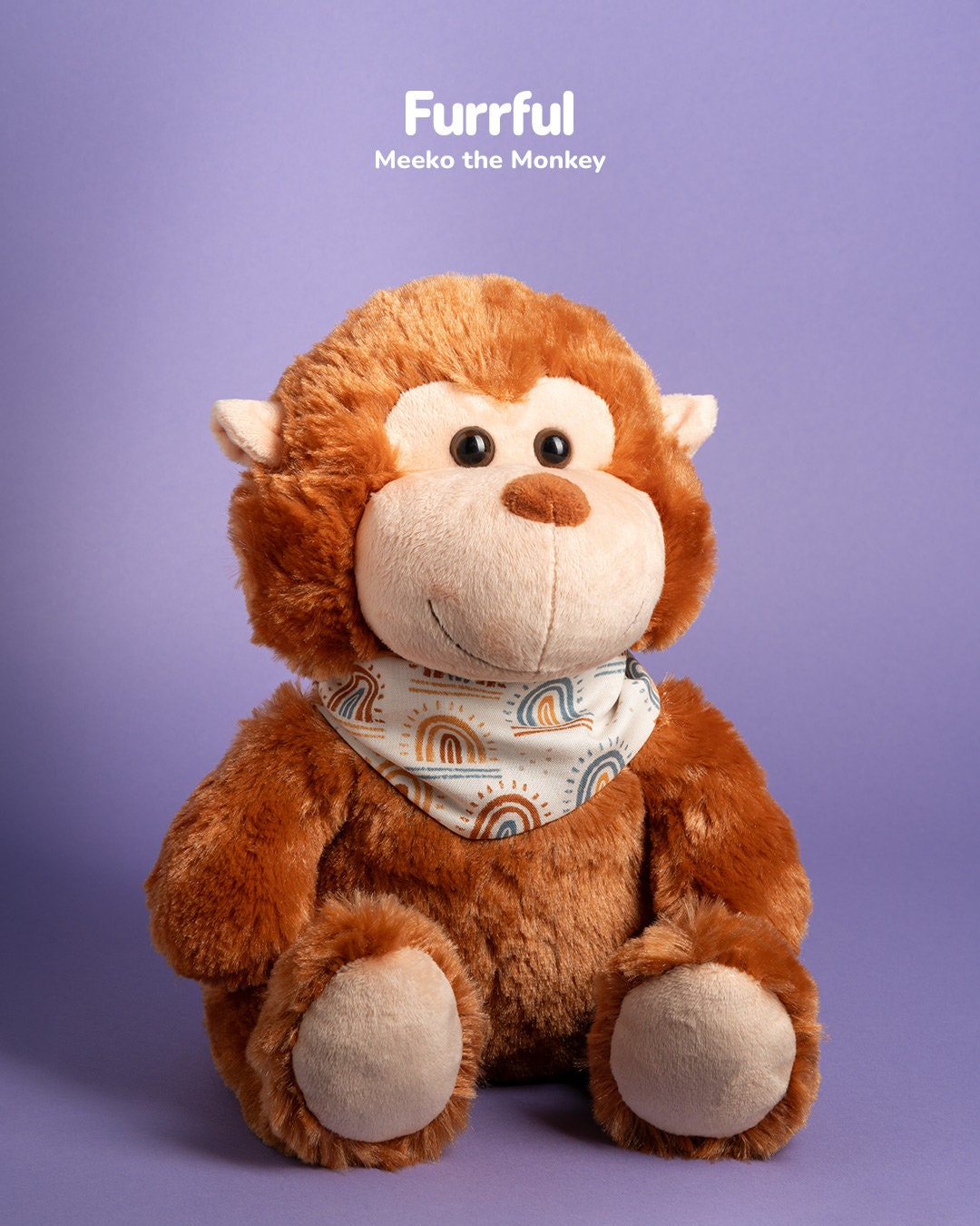 Monkey Stuffed Animal Plush Gift Package, Monkey Gift, Birthday Gift ...