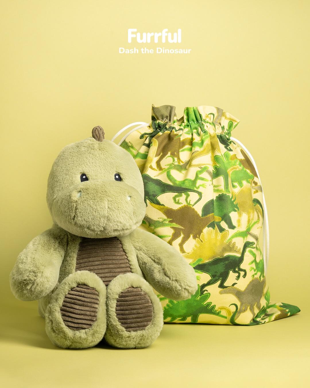 Dinosaur Stuffed Animal Plush Care Package, Dino Birthday, Reusable ...