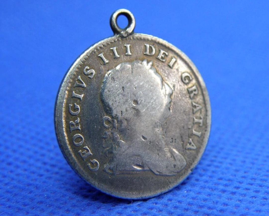 IRISH SILVER 1805 Bank TOKEN Coin - Ireland / Eire Coin - King George I ...