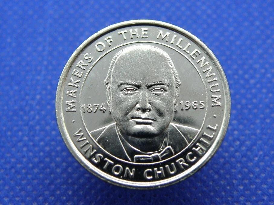 WINSTON CHURCHILL - Medallion - British Prime Minister / World War II ...