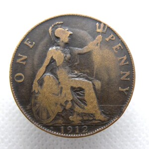 1912 'H', 1918 'KN' & 1919 'H' PENNY COINS Heaton Mint / Kings Norton ...