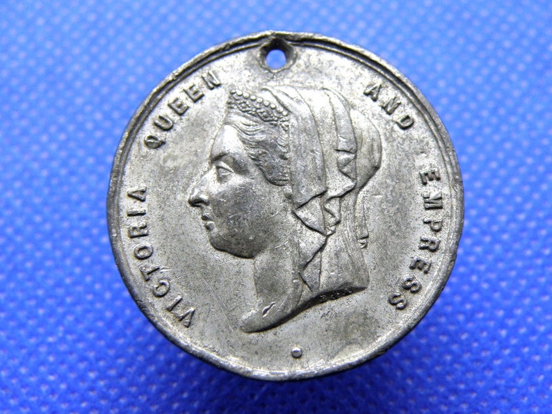 1887 HISTORICAL MEDAL - Queen Victoria Golden Jubilee Medal ...