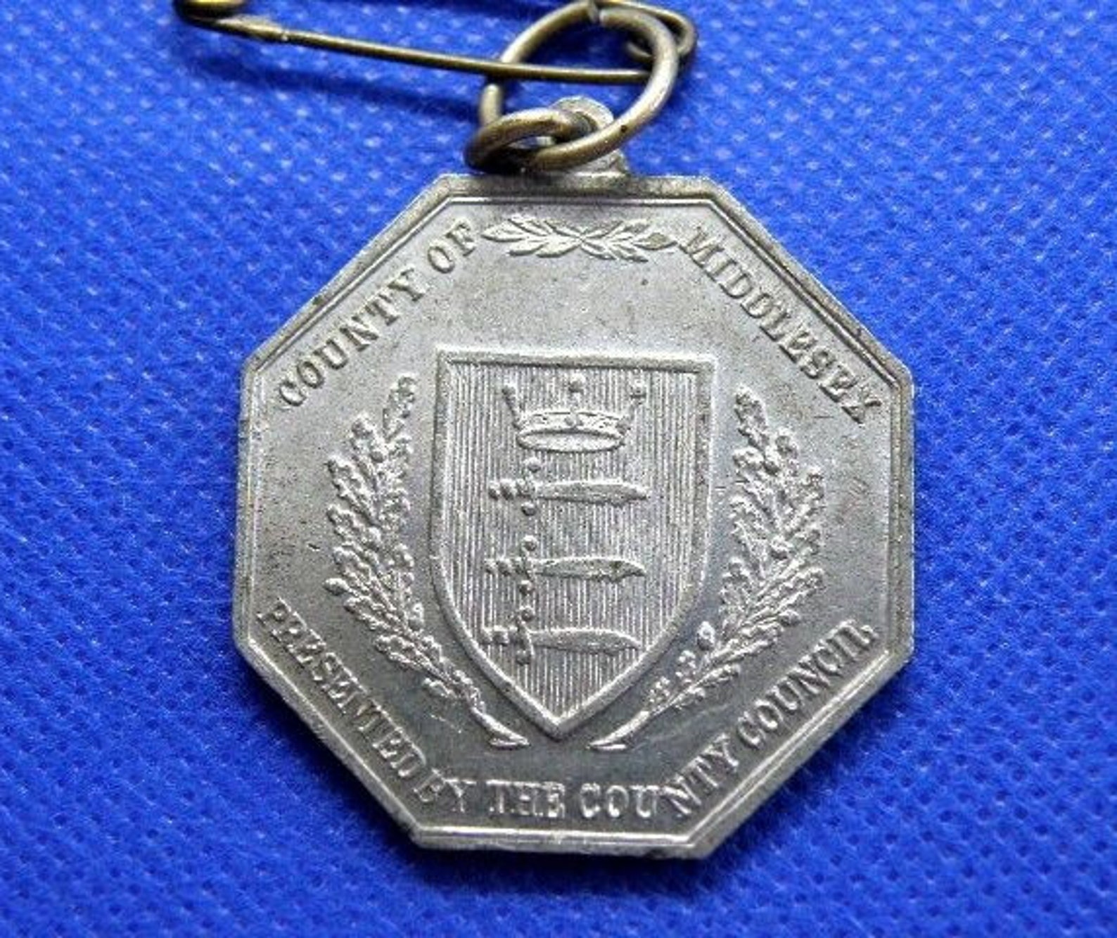 British 1935 JUBILEE MEDAL - King George V & Queen Mary- MIDDLESEX ...