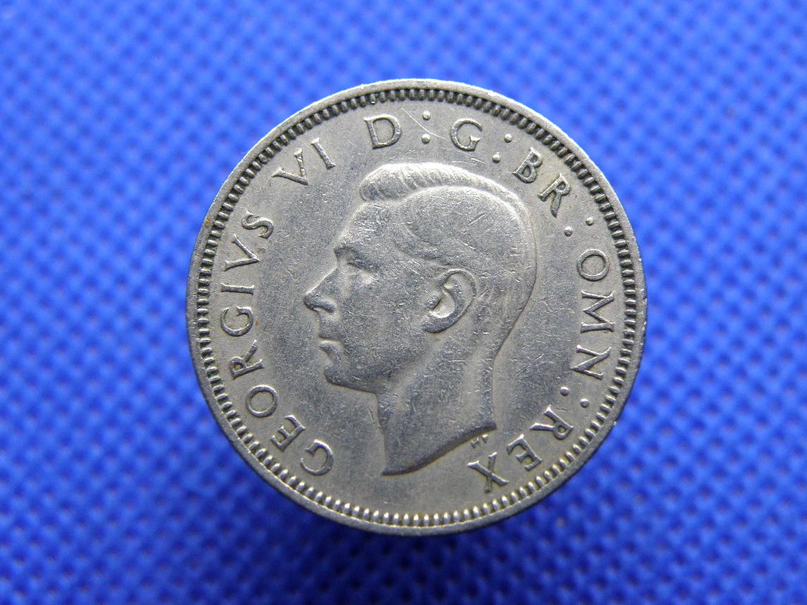 1951 Birthday SHILLING COINS - English & Scottish Designs - British ...