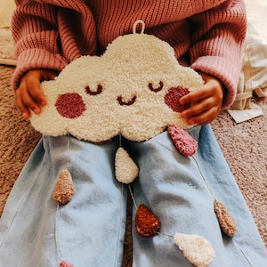 Plush Cozy Cloud Handmade Craft Decor for Children's Room Children's ...