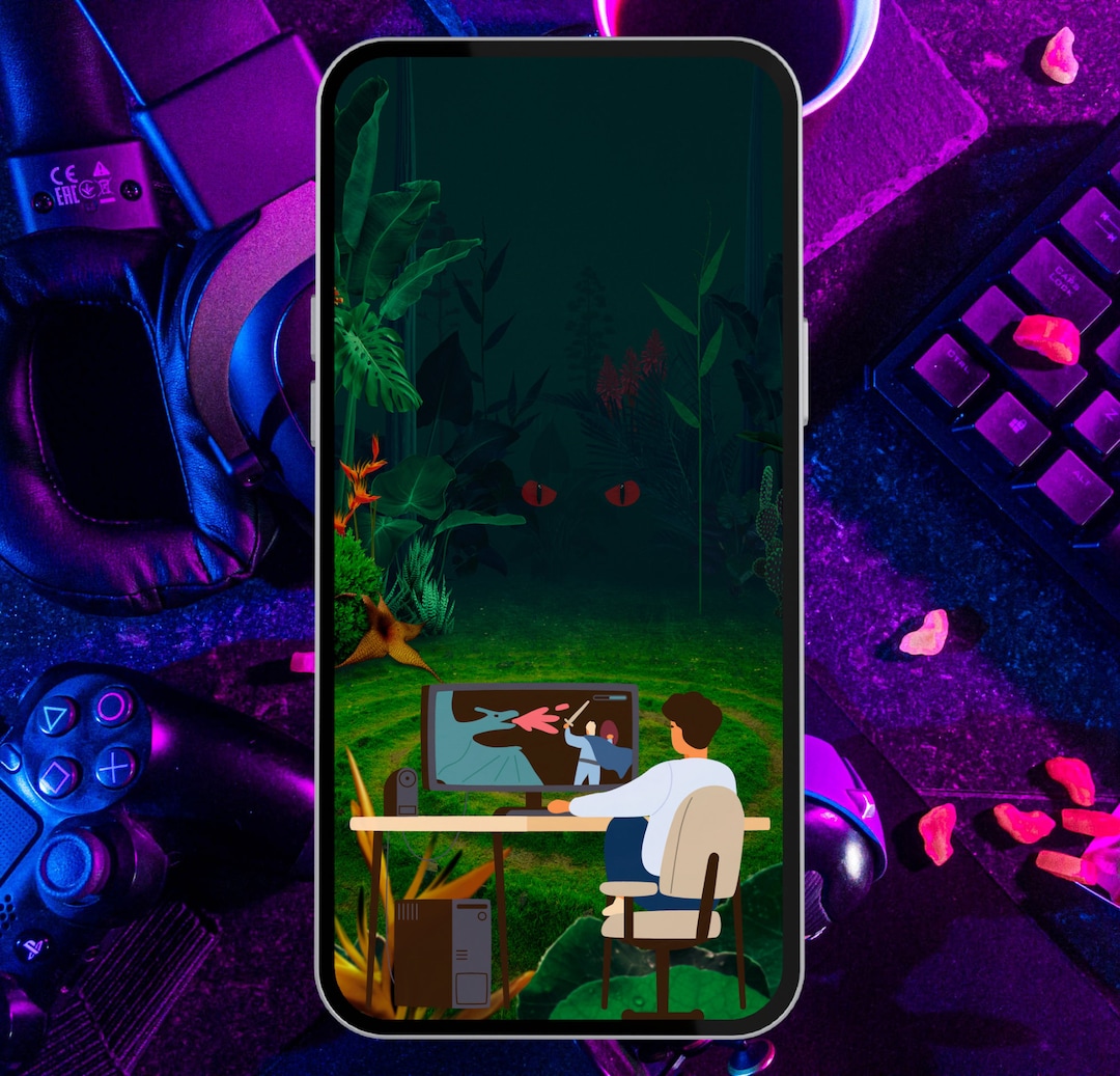 Game Everywhere Mobile Wallpaper | Gaming-inspired Mobile Wallpapers ...