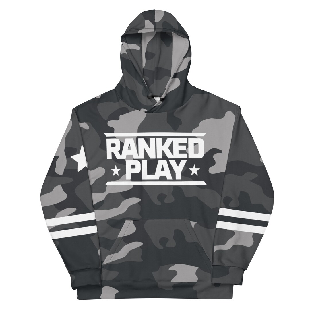 Gray Camo Ranked Play Unisex Hoodie | Call of Duty Merchandise | Gaming ...