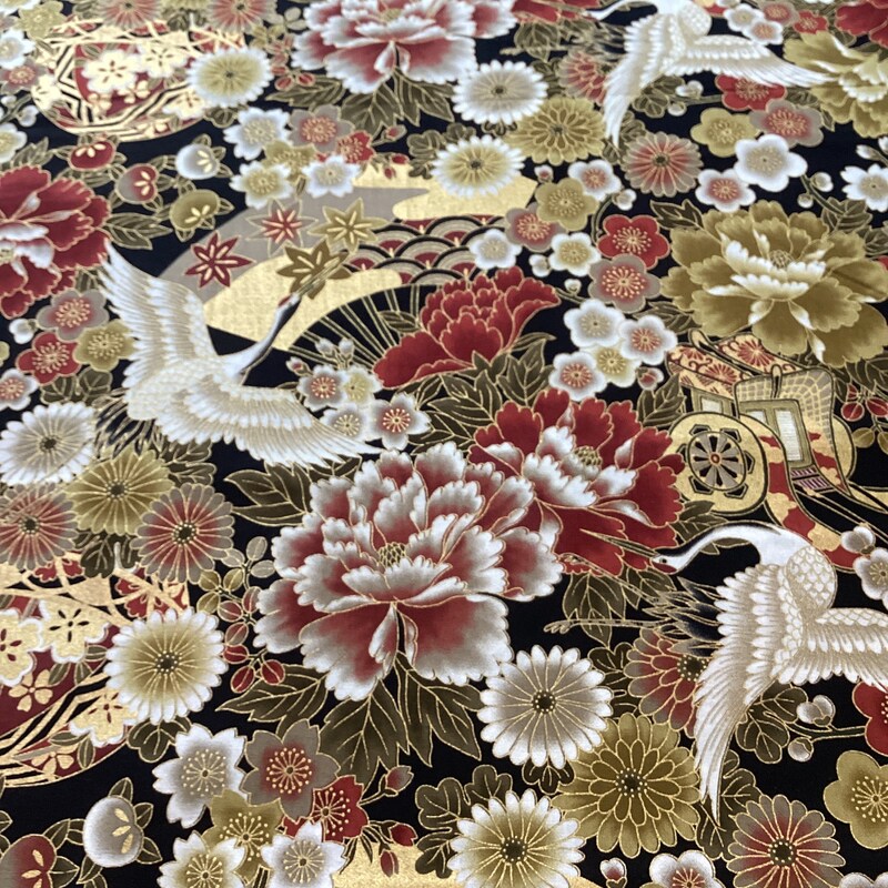 Asian Fabric - Etsy
