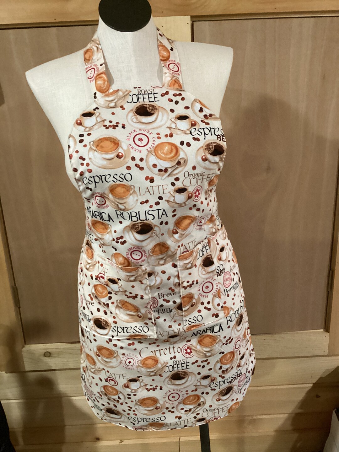 Reversible Coffee Apron - Etsy