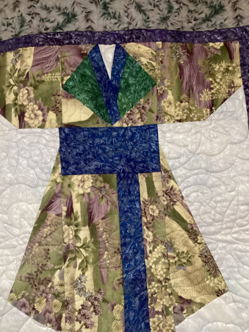 Geisha Women & Kimonos Wall Hanging Quilt 45 X 65 1/2” - Etsy