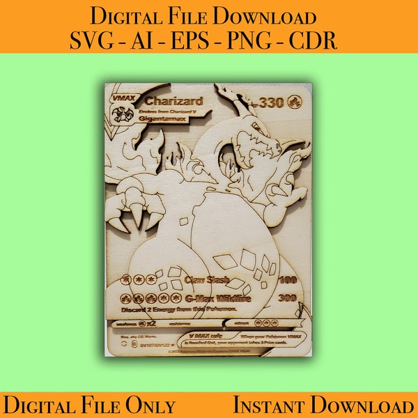 Pokemoncard Svg - Etsy