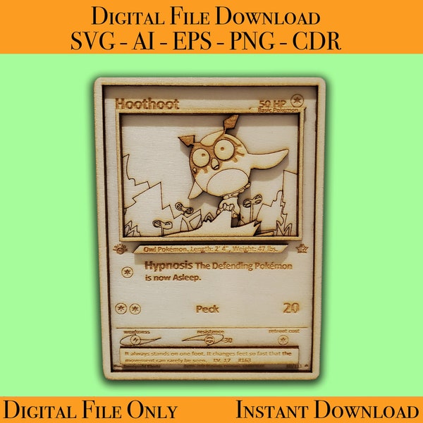 Pokemoncard Svg - Etsy
