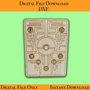 Ancient Mewtwo Pokemon Card DXF File - Etsy