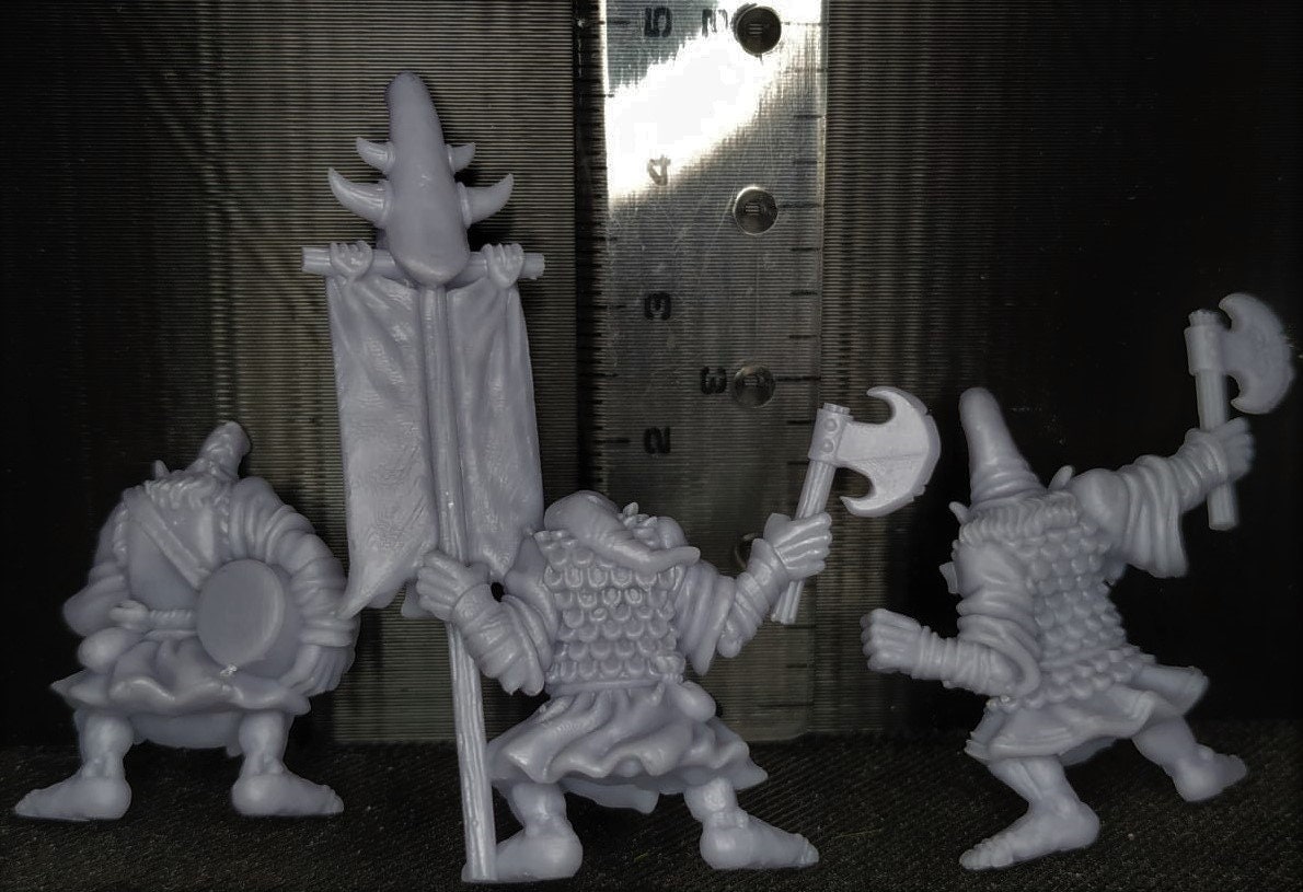 Hobgoblin Warriors fabelzel Chaos Dwarfs Oldhammer Wargames Resin ...