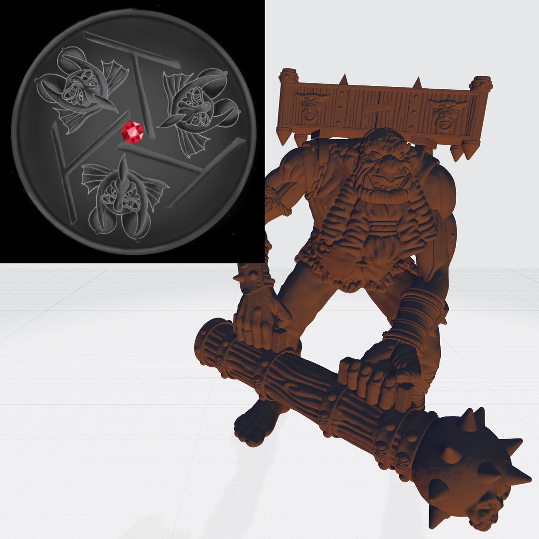 Siege Giant (fabelzel) Chaos Dwarfs Oldhammer - Wargames - Resin ...