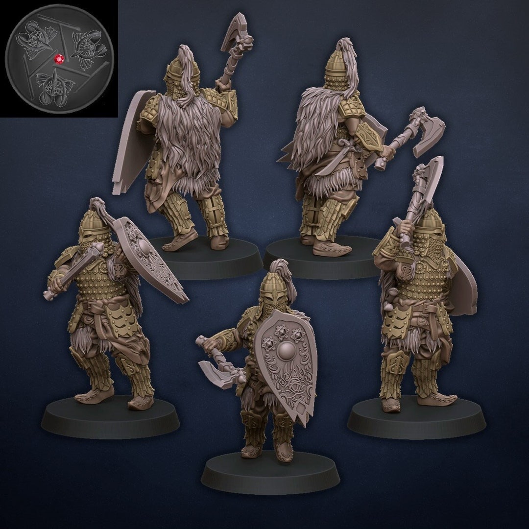 Tzar Guard dragons Lake Kislev Wargames Resin Miniatures 28 Mm - Etsy