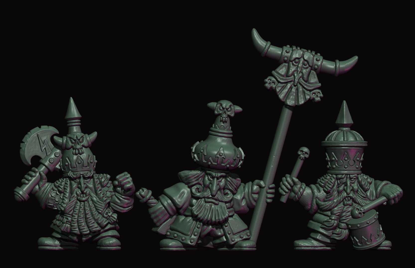 Chaos Dwarfs Warriors fabelzel Chaos Dwarfs Oldhammer - Etsy