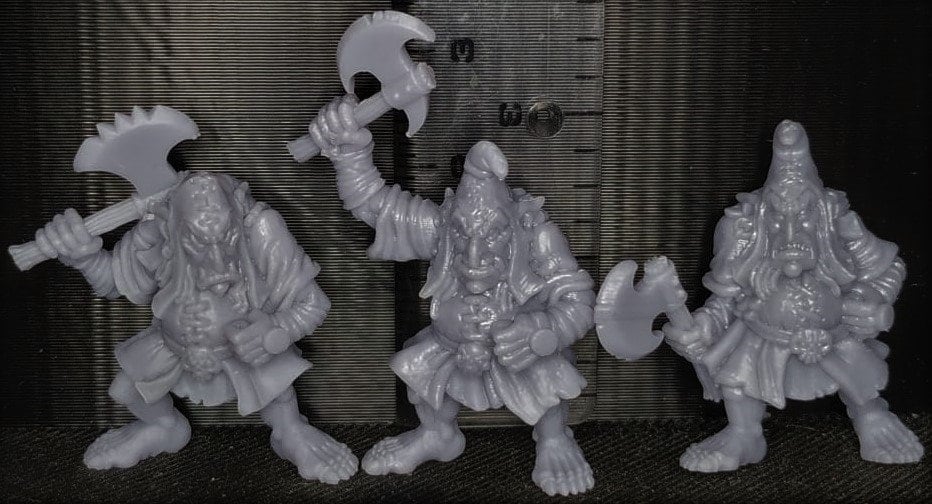 Hobgoblin Warriors fabelzel Chaos Dwarfs Oldhammer Wargames Resin ...
