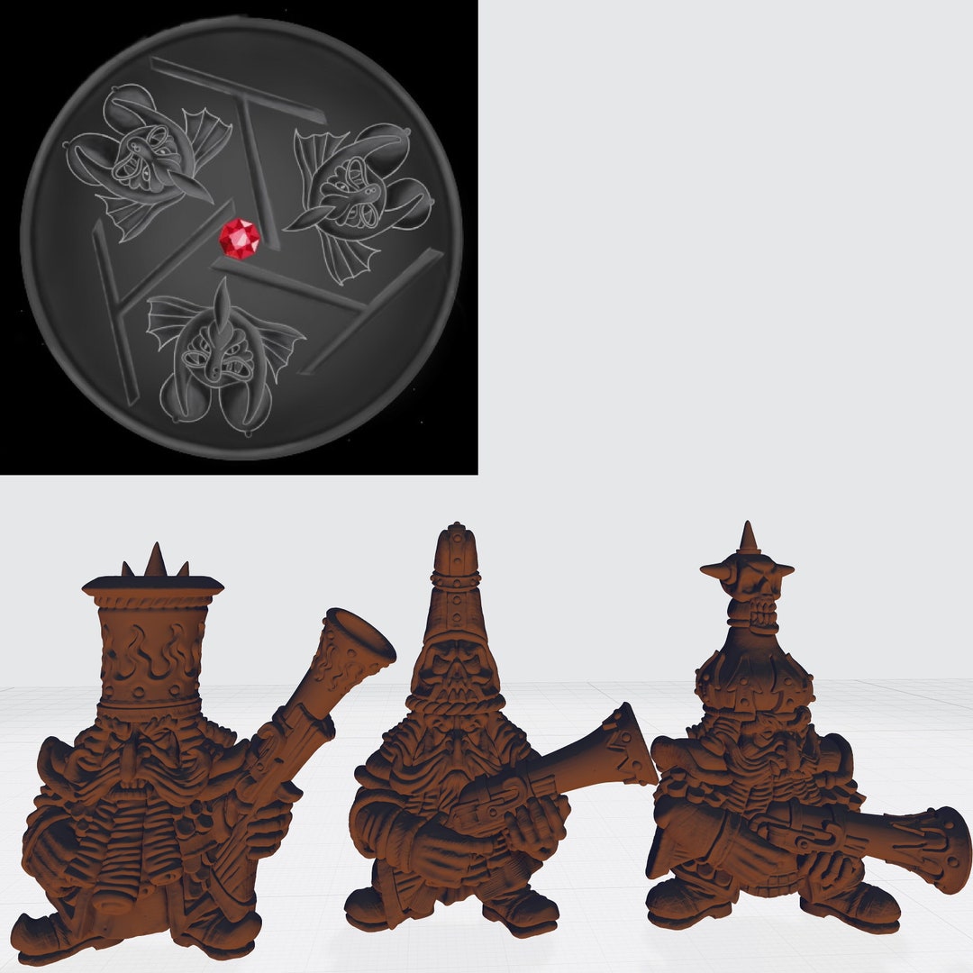 Chaos Dwarfs Blunderbuss (fabelzel) Chaos Dwarfs Oldhammer - Wargames ...