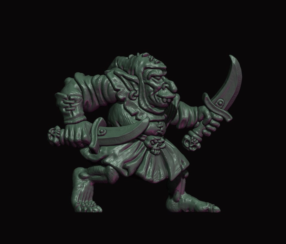 Hobgoblin Cutthroats fabelzel Chaos Dwarfs Oldhammer Wargames Resin ...