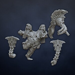 Slayers Doomseekers dragons Lake Dwarfs Wargames Resin Miniatures 28 Mm ...