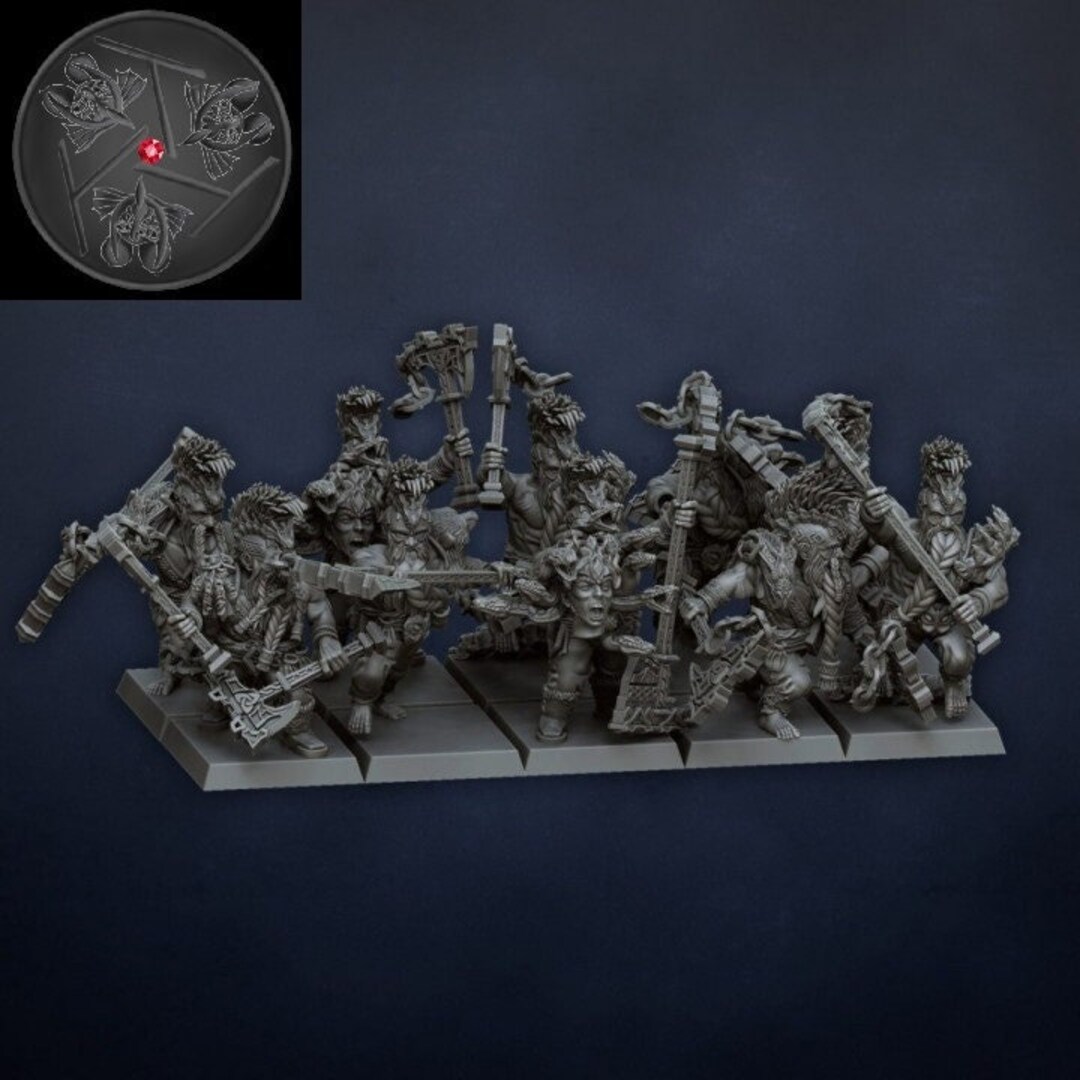 Slayers - Doomseekers (dragons Lake) Dwarfs - Wargames - Resin ...