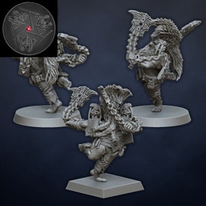 Slayers Doomseekers dragons Lake Dwarfs Wargames Resin Miniatures 28 Mm ...