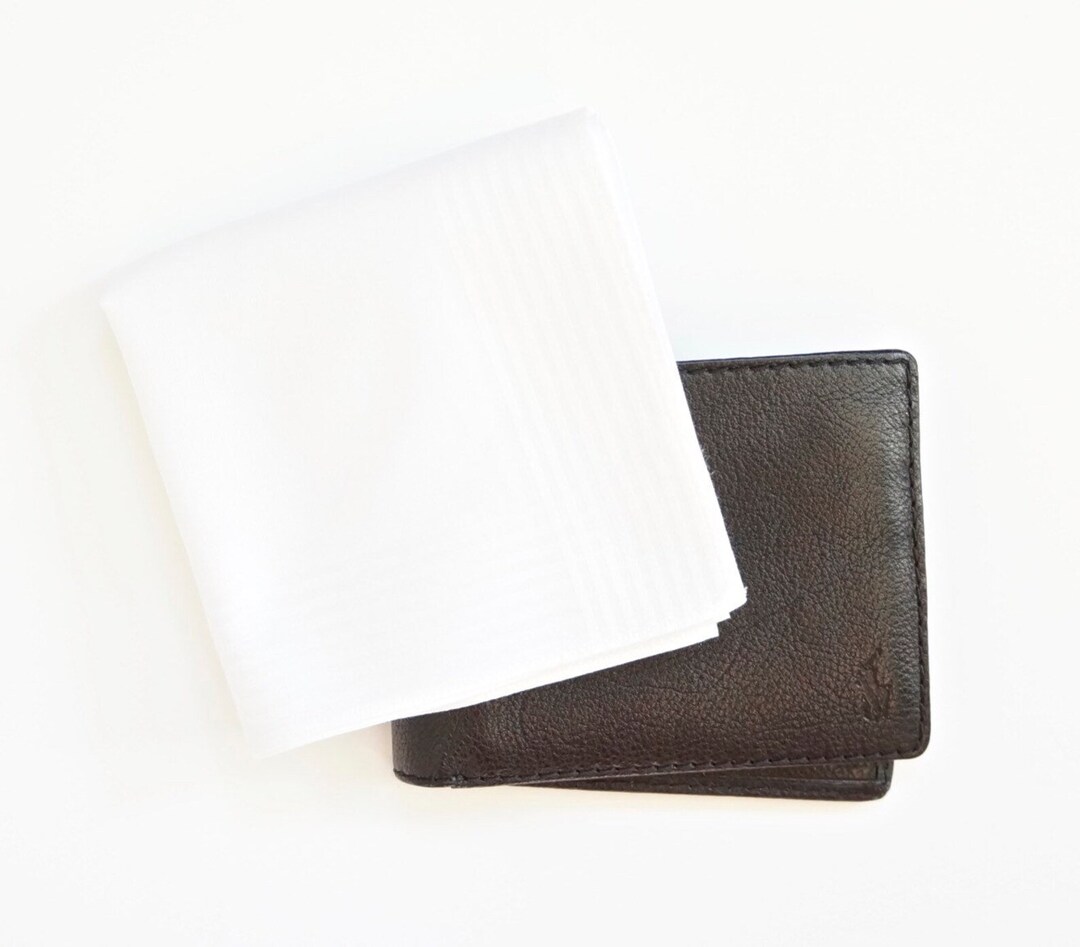 MENS CUSTOM HANDKERCHIEF - Wedding, First Communion, Christening ...