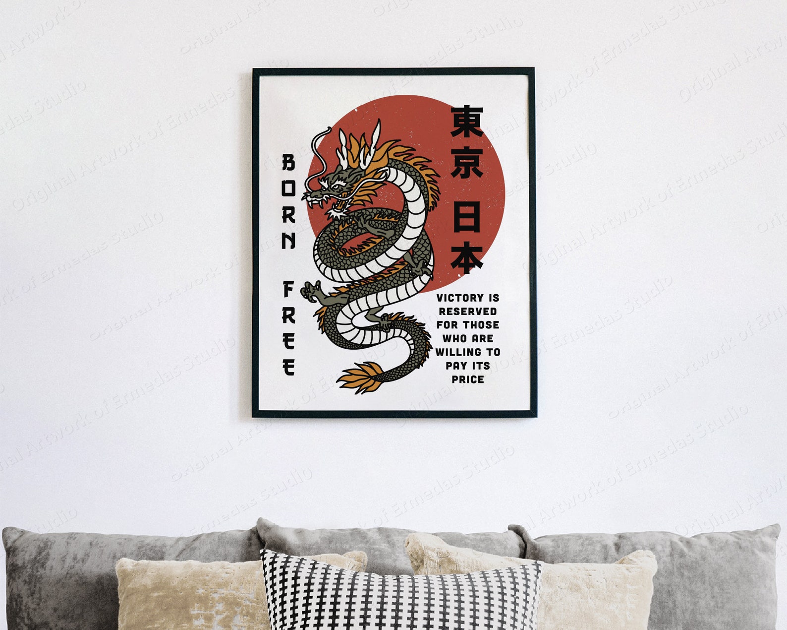 Asian Dragon | Transparent PNG File | Digital Download | for DTF, DTG ...