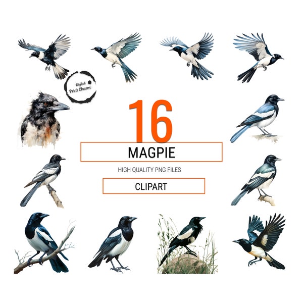 Magpie Art - Etsy