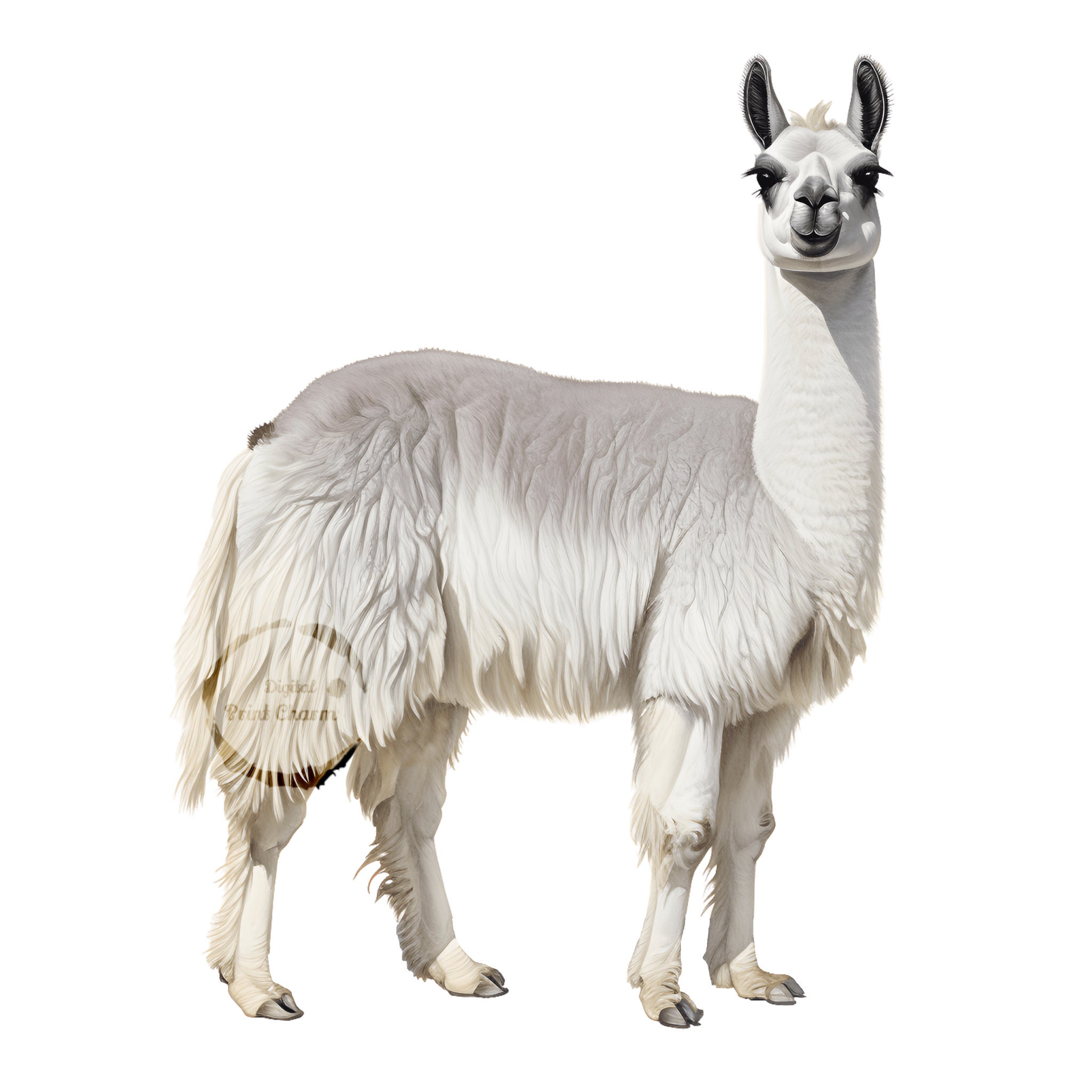 Llama Clipart Bundle Realistic Watercolor Style 16 Digital Llama Prints ... Llama Clipart Bundle Realistic Watercolor Style 16 Digital Llama Prints ...