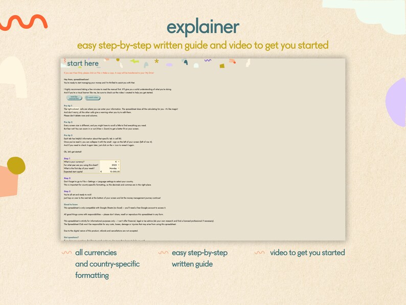 Google Sheets Budget Planner for Students With Monthly Income and ...