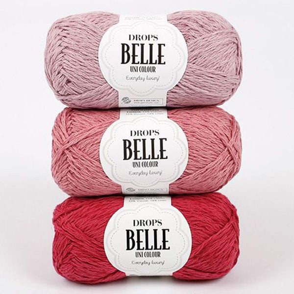 DROPS Belle, Drops Yarn, DROPS Design, Garnstudio Drops, Crochet Yarn ...