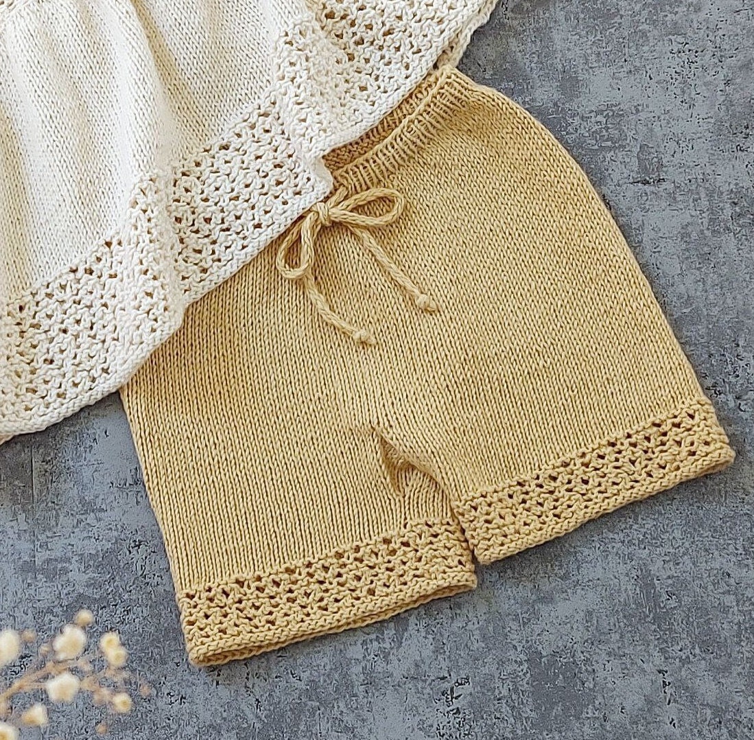 Shorts Knitting Patterns, Infant Shorts, Knitted Baby Clothes - Etsy