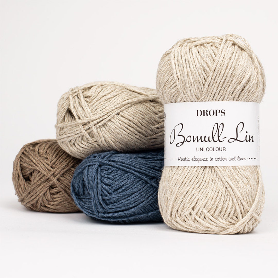 DROPS Bomull-lin, Drops Yarn, DROPS Design, Garnstudio Drops, Crochet ...