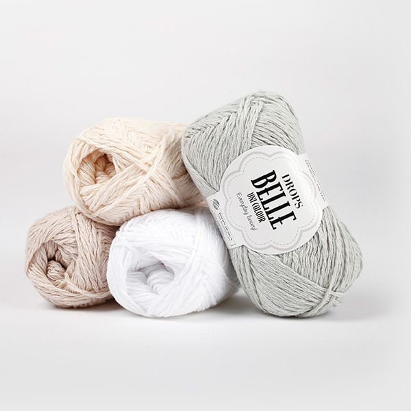 DROPS Belle, Drops Yarn, DROPS Design, Garnstudio Drops, Crochet Yarn ...