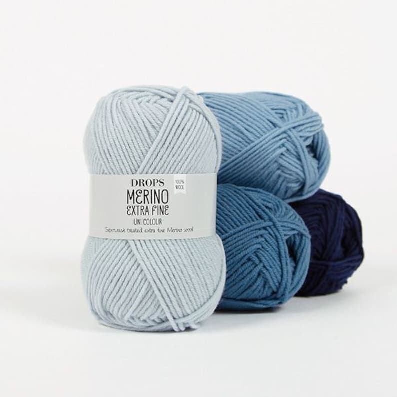 Drops Merino Extra Fine, Garnstudio DROPS Design, DK Merino Yarn ...