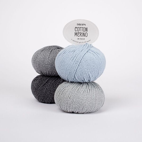 Drops Cotton Merino Yarn, Garnstudio DROPS Design, DK Merino Yarn ...