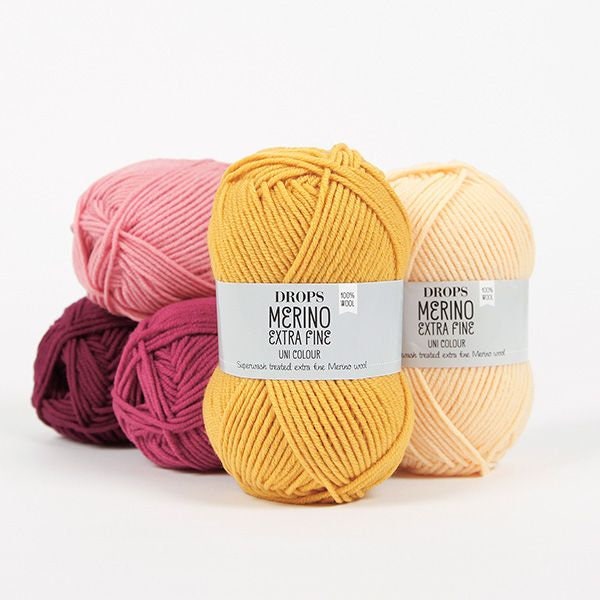 Drops Merino Extra Fine, Garnstudio DROPS Design, DK Merino Yarn ...