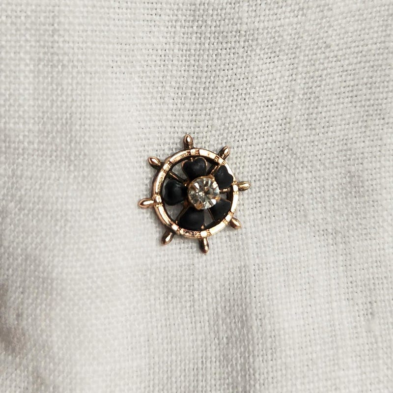 Antique Enamel Talisman - Etsy