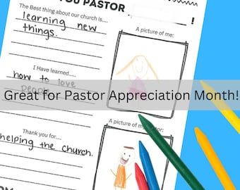 Pastor Appreciation Coloring Page for Teens - Etsy