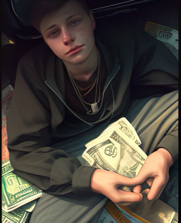 Get Your Own Custom-made Gangster Portrait Today - Etsy