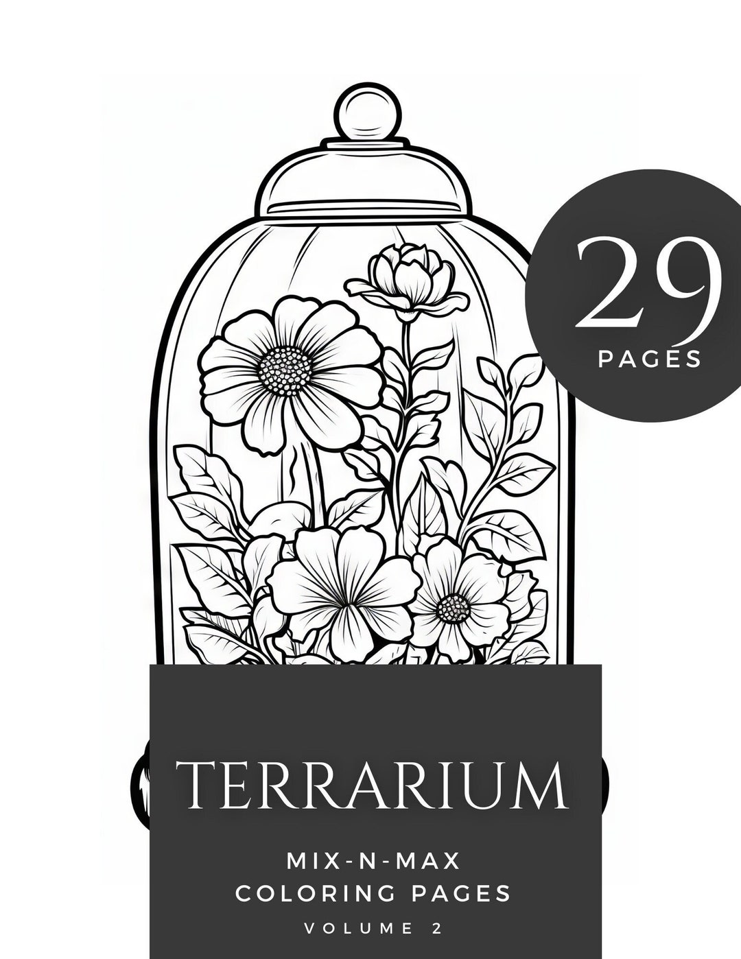 29 Adult Coloring Pages Book Plant Lady Coloring Book - Etsy