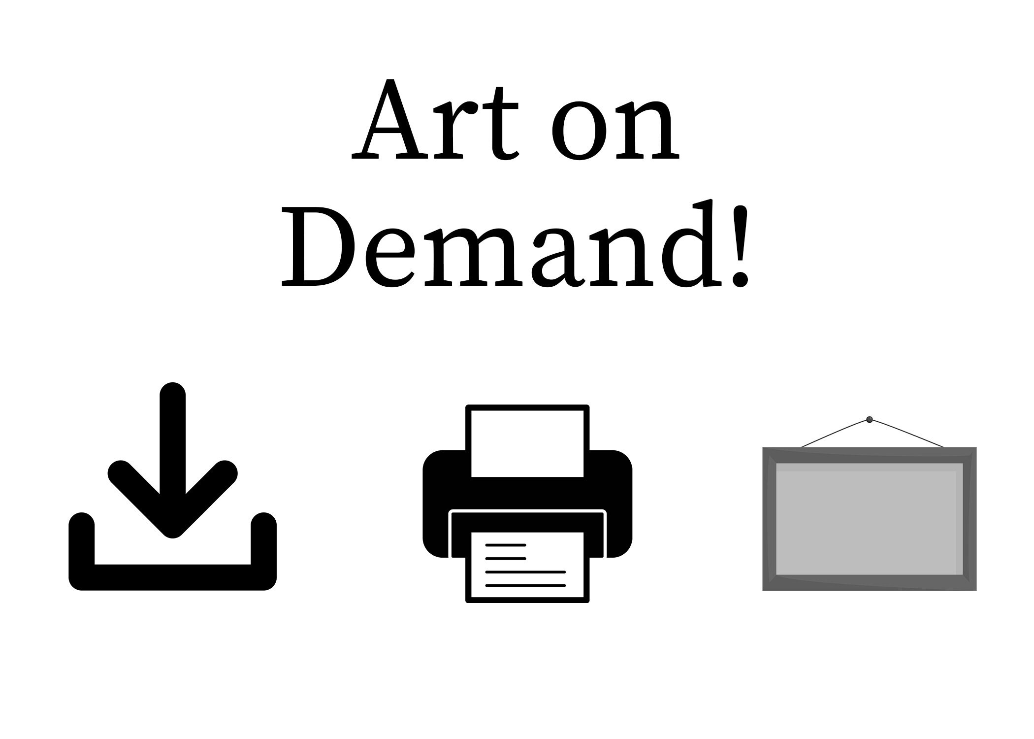 Starry Landscape Digital Print Screensaver Wallpaper for Desktop and ...