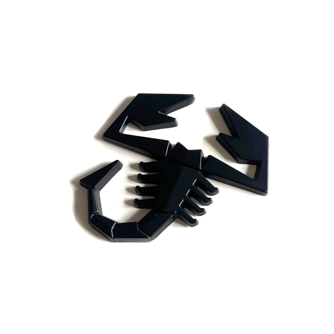 Full Black Abarth Scorpion Logo for Trunk and Body Side - Etsy