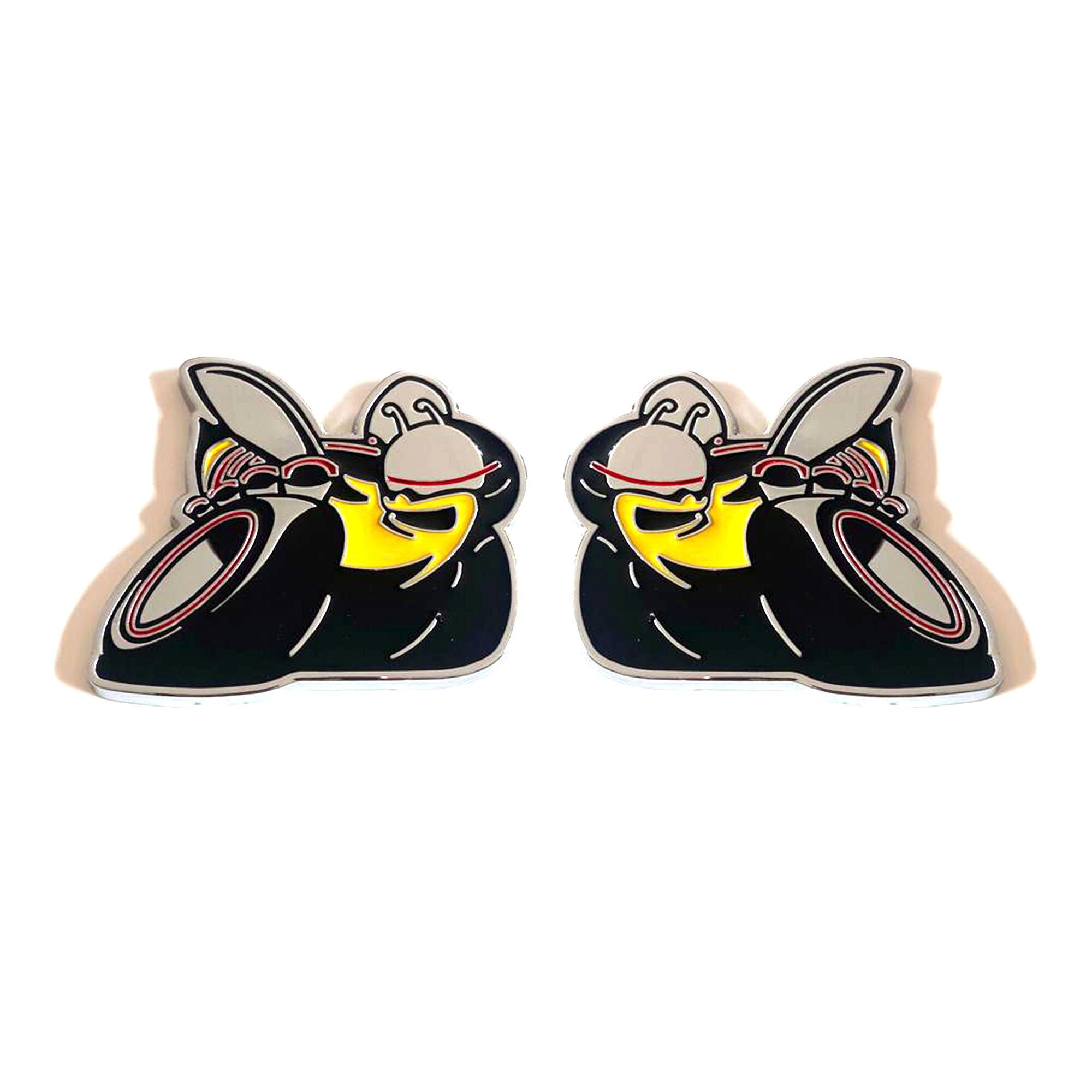 SCAT PACK Logo Black Red Yellow Rear Trunk Wings 65mm - Etsy