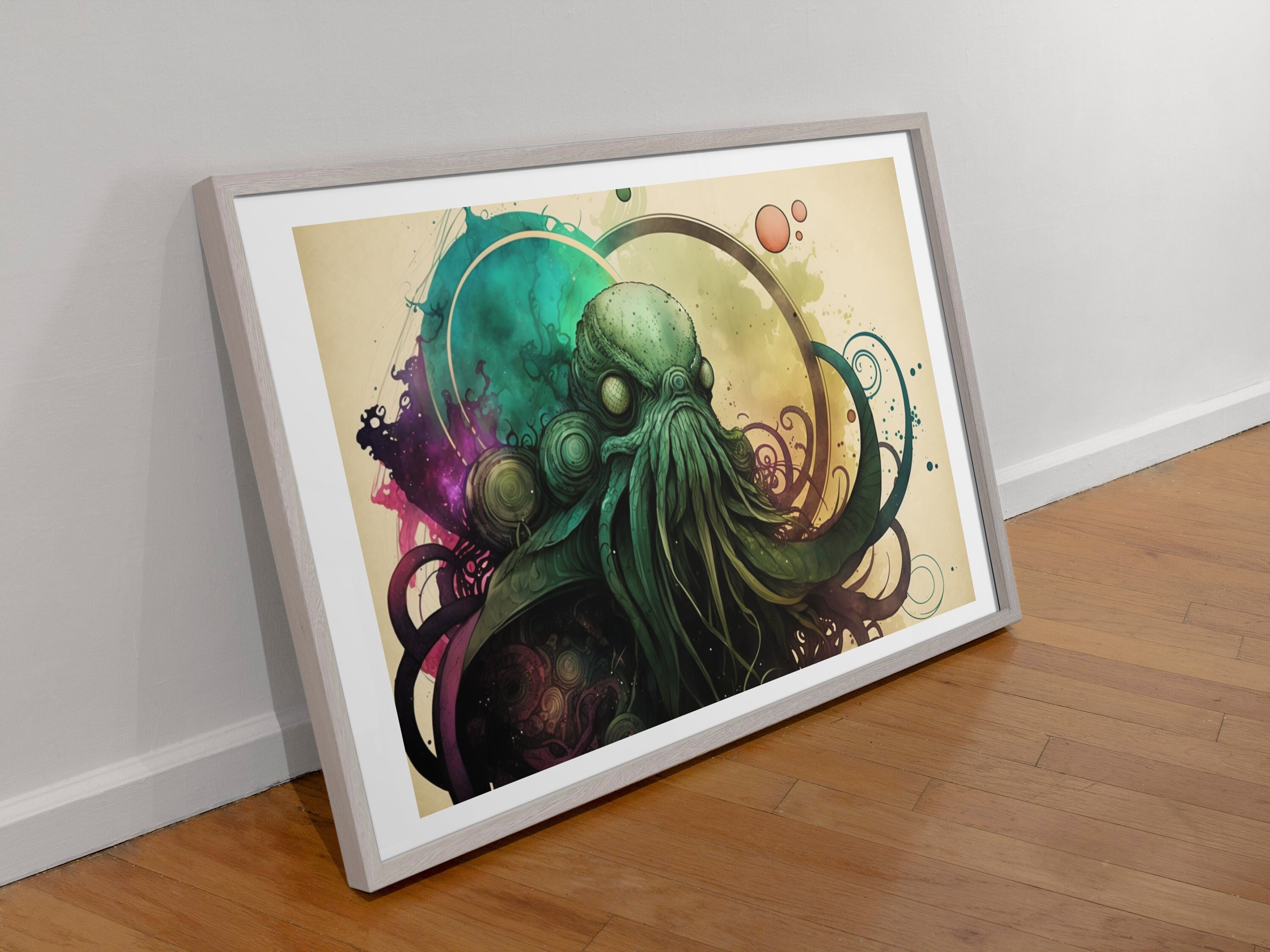 Call of Cthulhu Poster Lovecraft Art Fantasy Poster Fantasy - Etsy